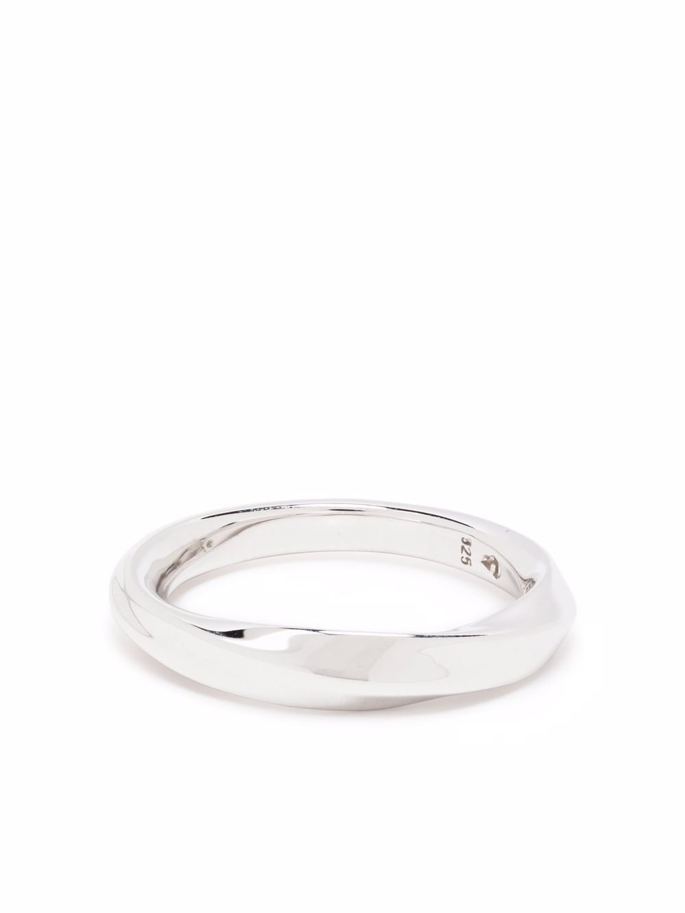 Tom Wood Infinity Band Slim Ring - Silver | Editorialist