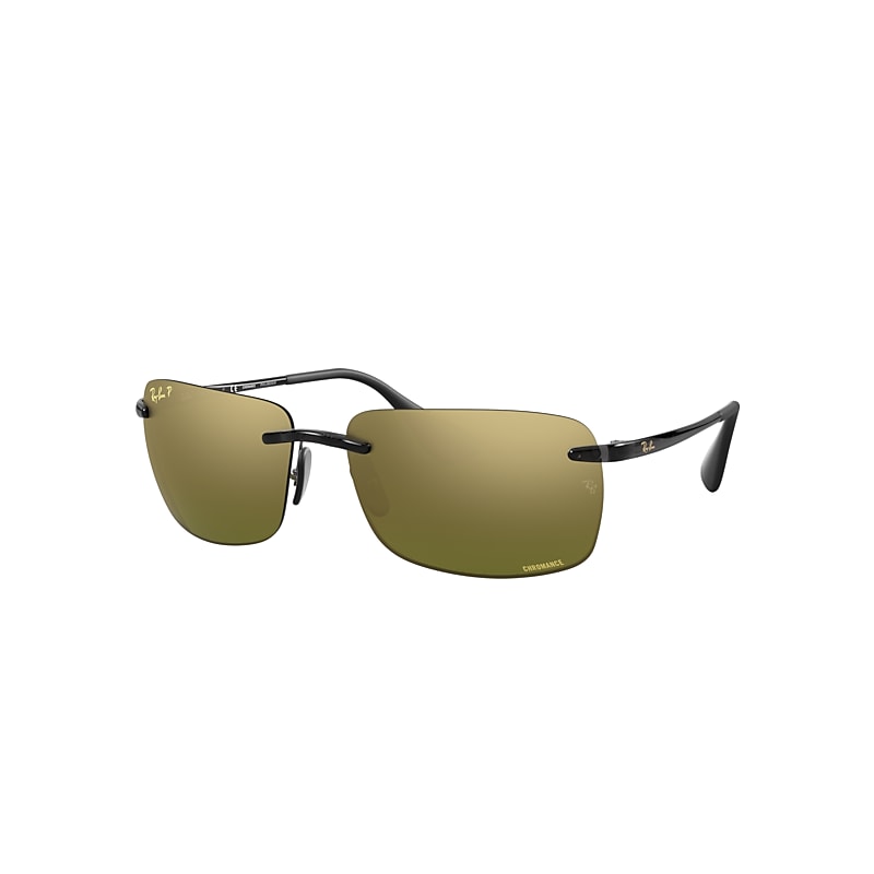 Ray-Ban Chromance Rimless Sunglasses In Brown - 50% Off 