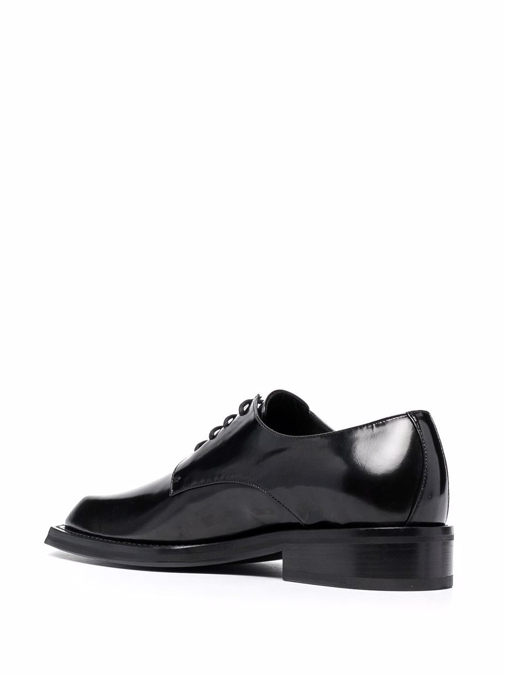 Martine Rose Angled-Toe Derby Shoes In Black - 62% Off | Editorialist