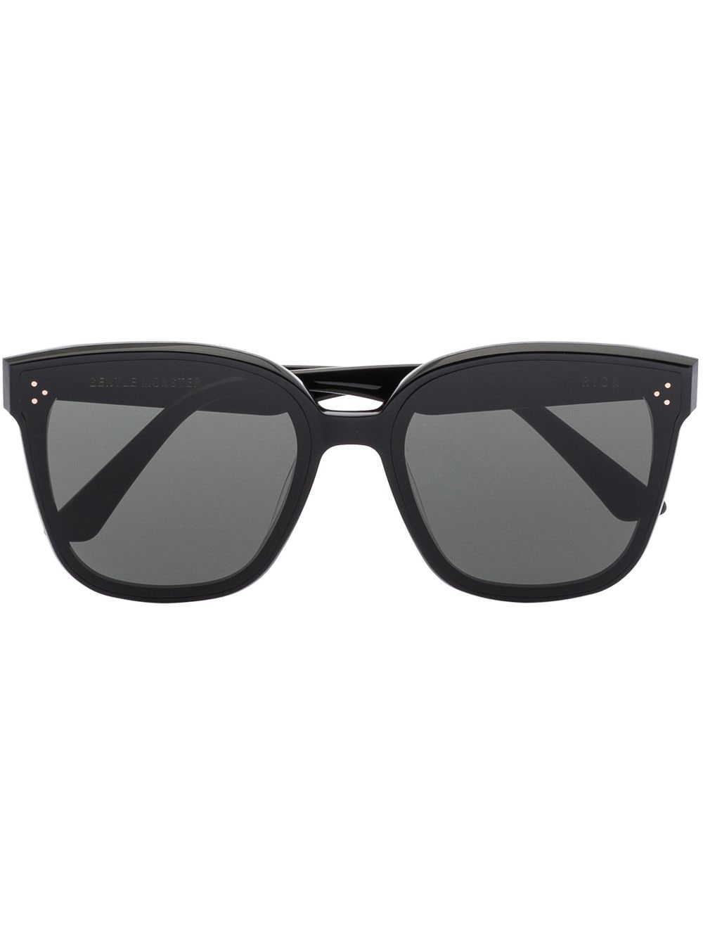Gentle Monster Rick Oversized-Frame Sunglasses - Black | Editorialist