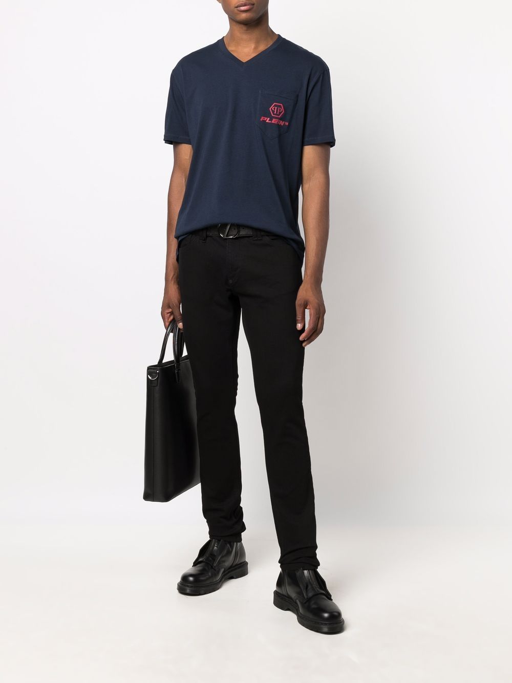 PHILIPP PLEIN PHILIPP PLEIN Logo-Print T-Shirt
