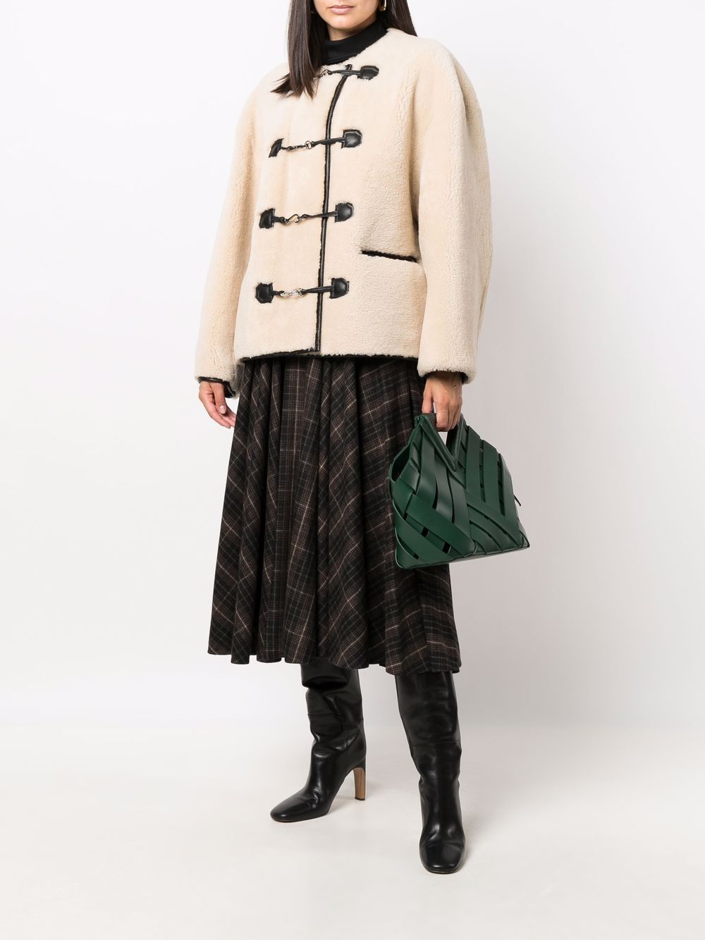 TOTÊME TOTEME Teddy Shearling Jacket
