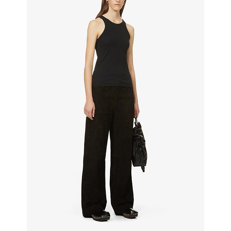 TOTÊME Ribbed Cotton-Blend Tank Top