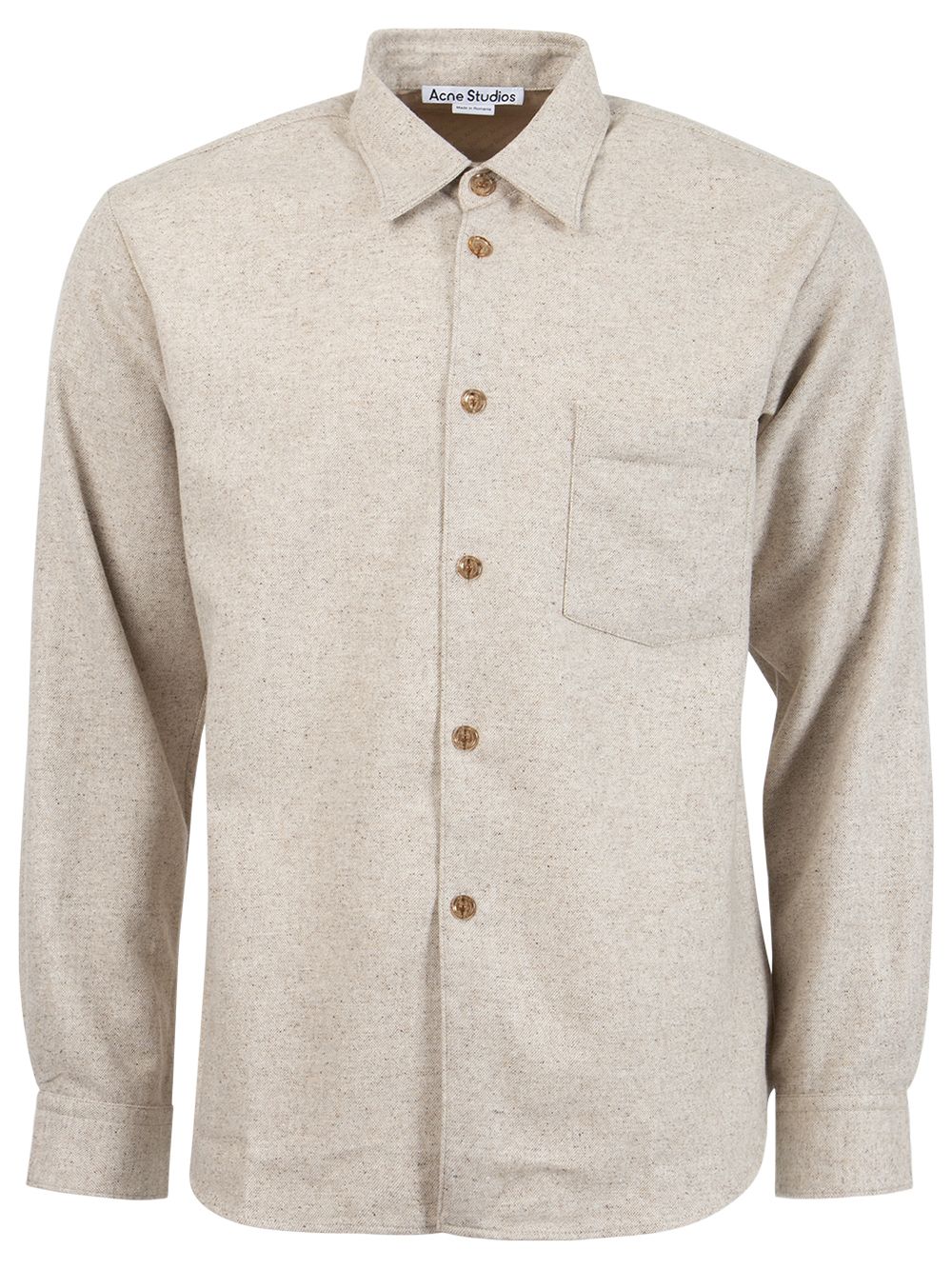 Twill Button-up Shirt