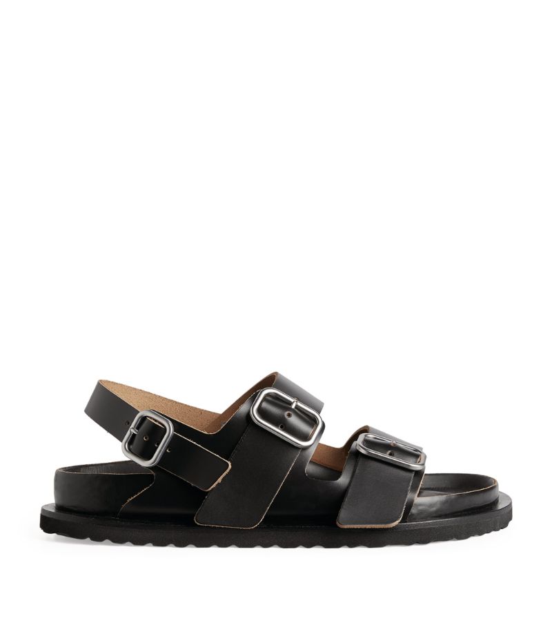 Jil Sander Birkenstock Milano Sandals - Beige | Editorialist