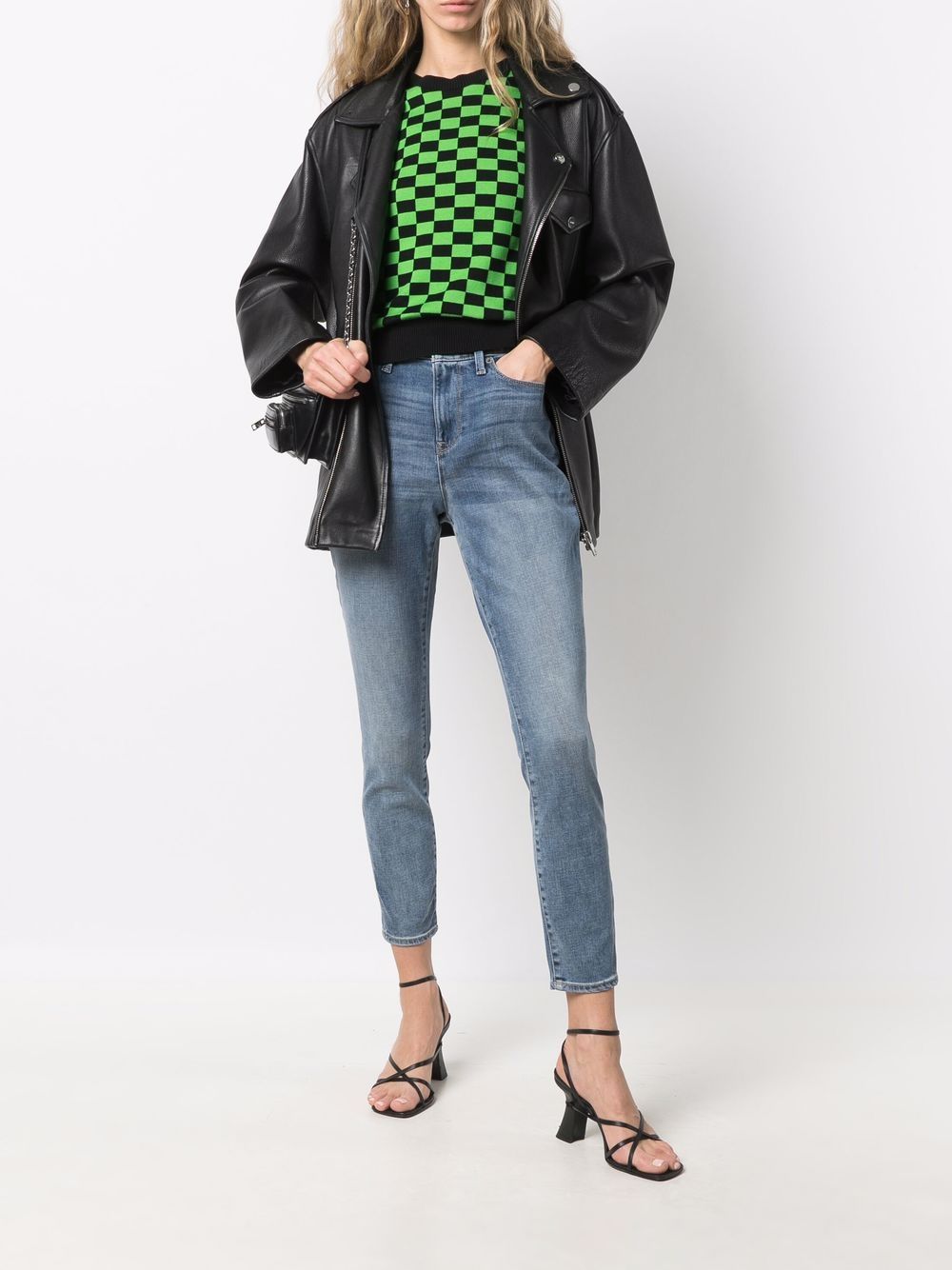 DKNY Cropped Skinny-Fit Jeans