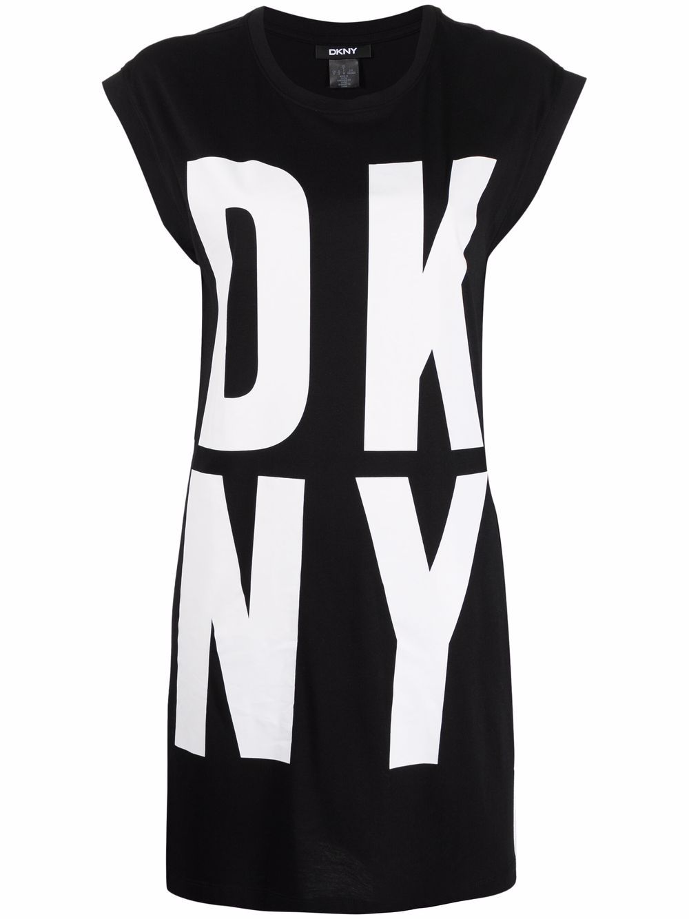 DKNY DKNY Longline Logo-Print Tank Top