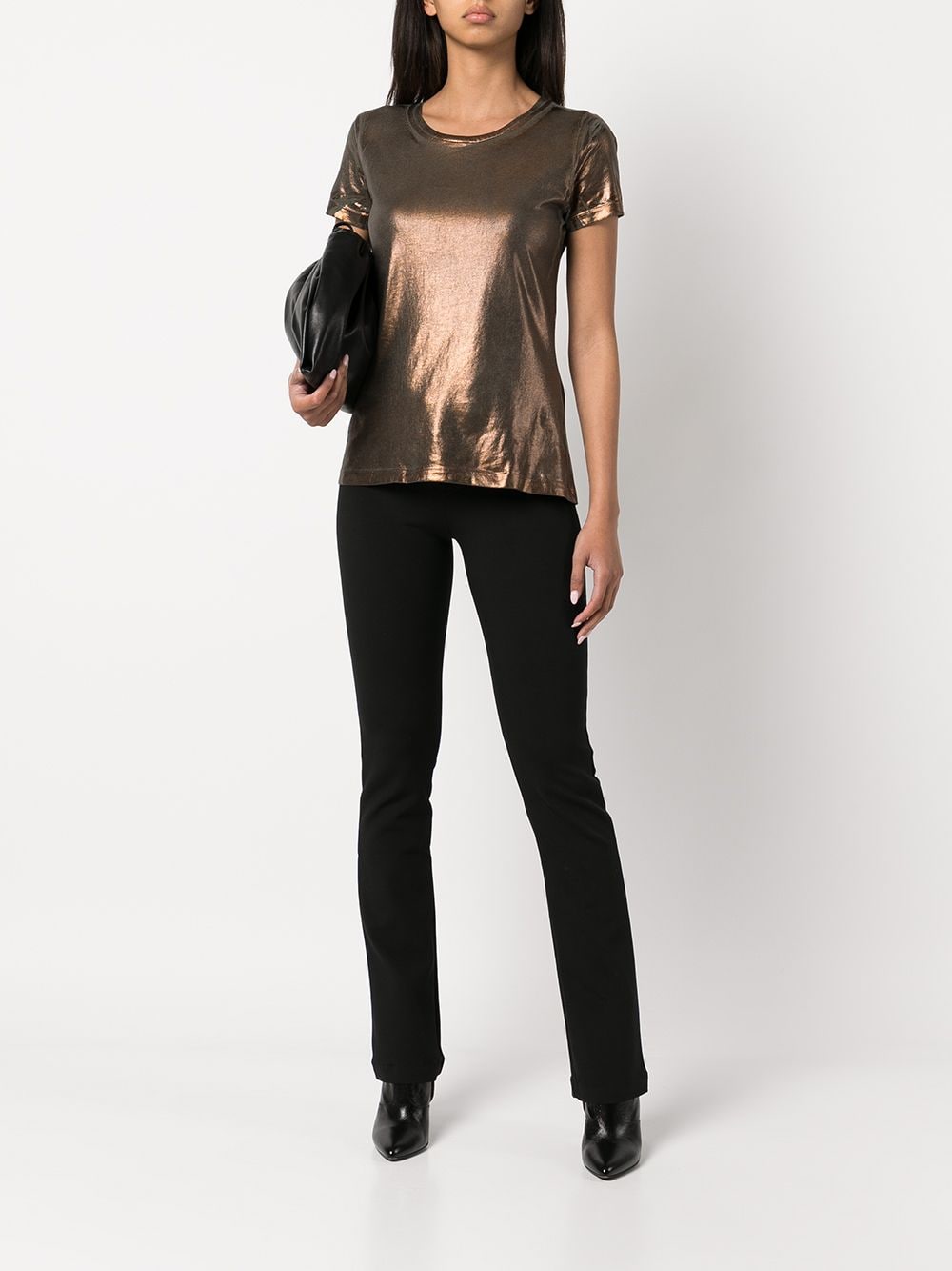 MADISON MAISON Madison.Maison Lamina Metallic T-Shirt
