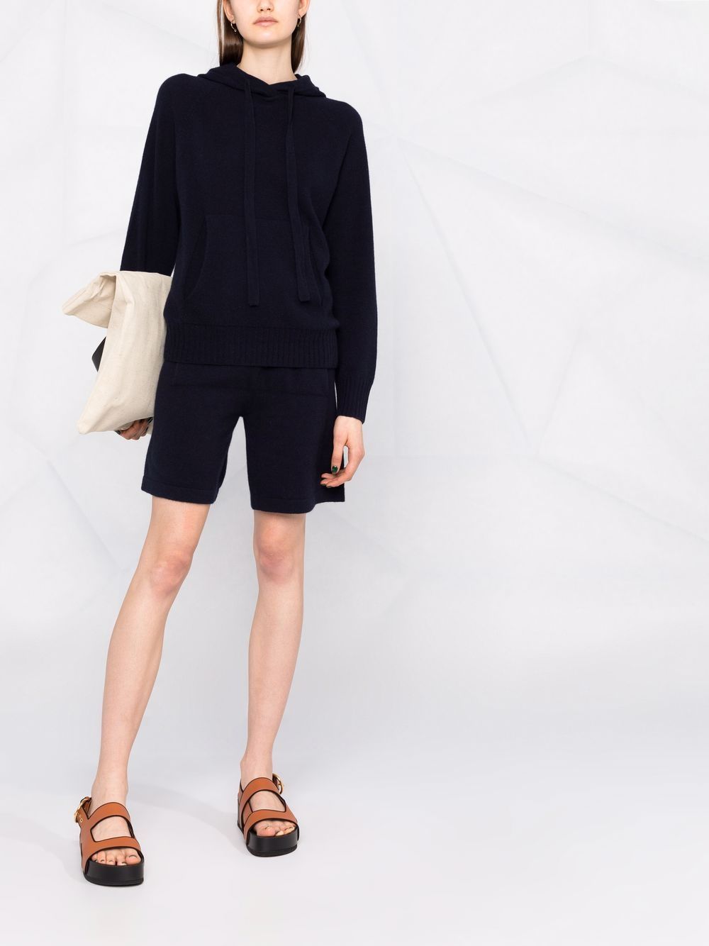 P.A.R.O.S.H P.A.R.O.S.H. Knitted Drawstring Waist Shorts