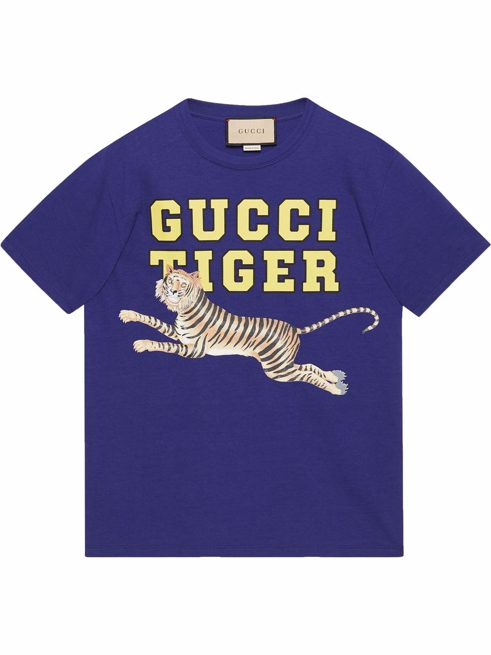 GUCCI タイガー Tシャツ ラベンダー Gucci Tiger T-Shirt - Blue | Editorialist