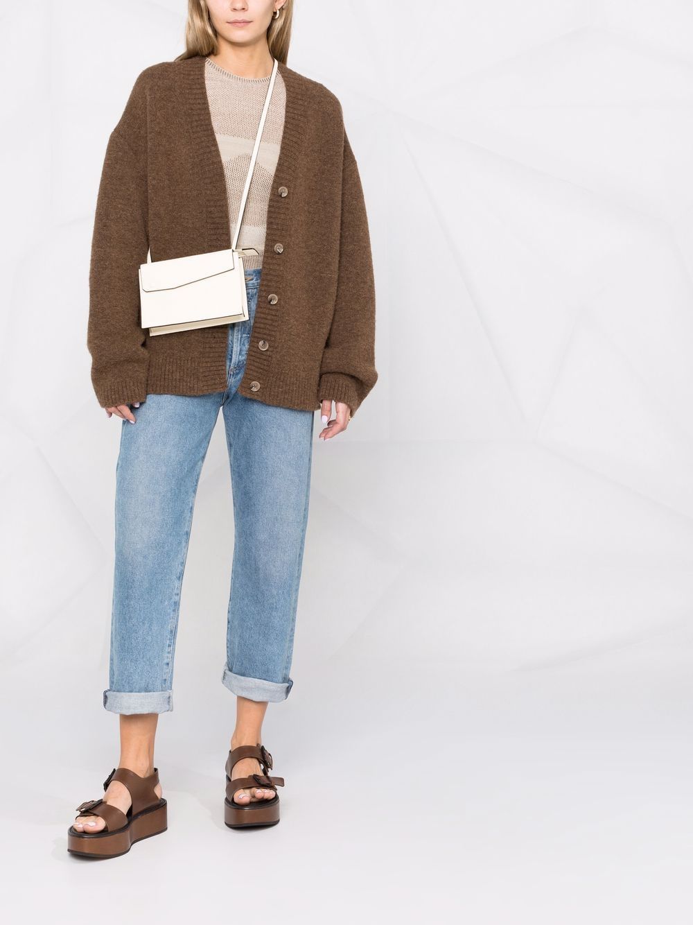 VALEXTRA Large Pocket Crossbody Bag