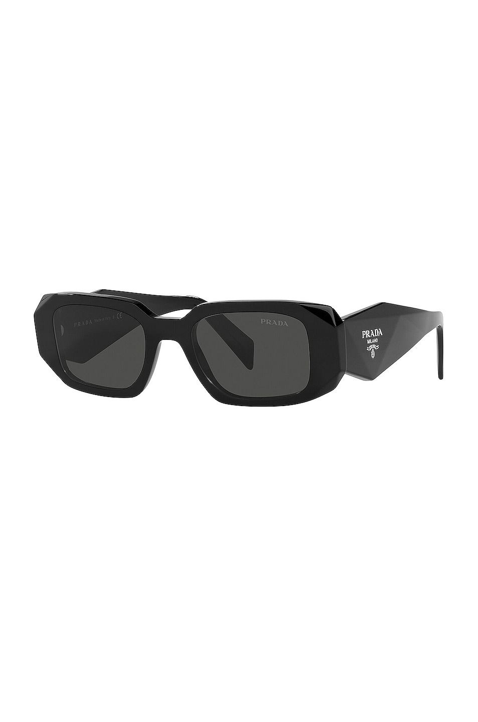 Prada Scultoreo Narrow Sunglasses - Grey | Editorialist display picture 3