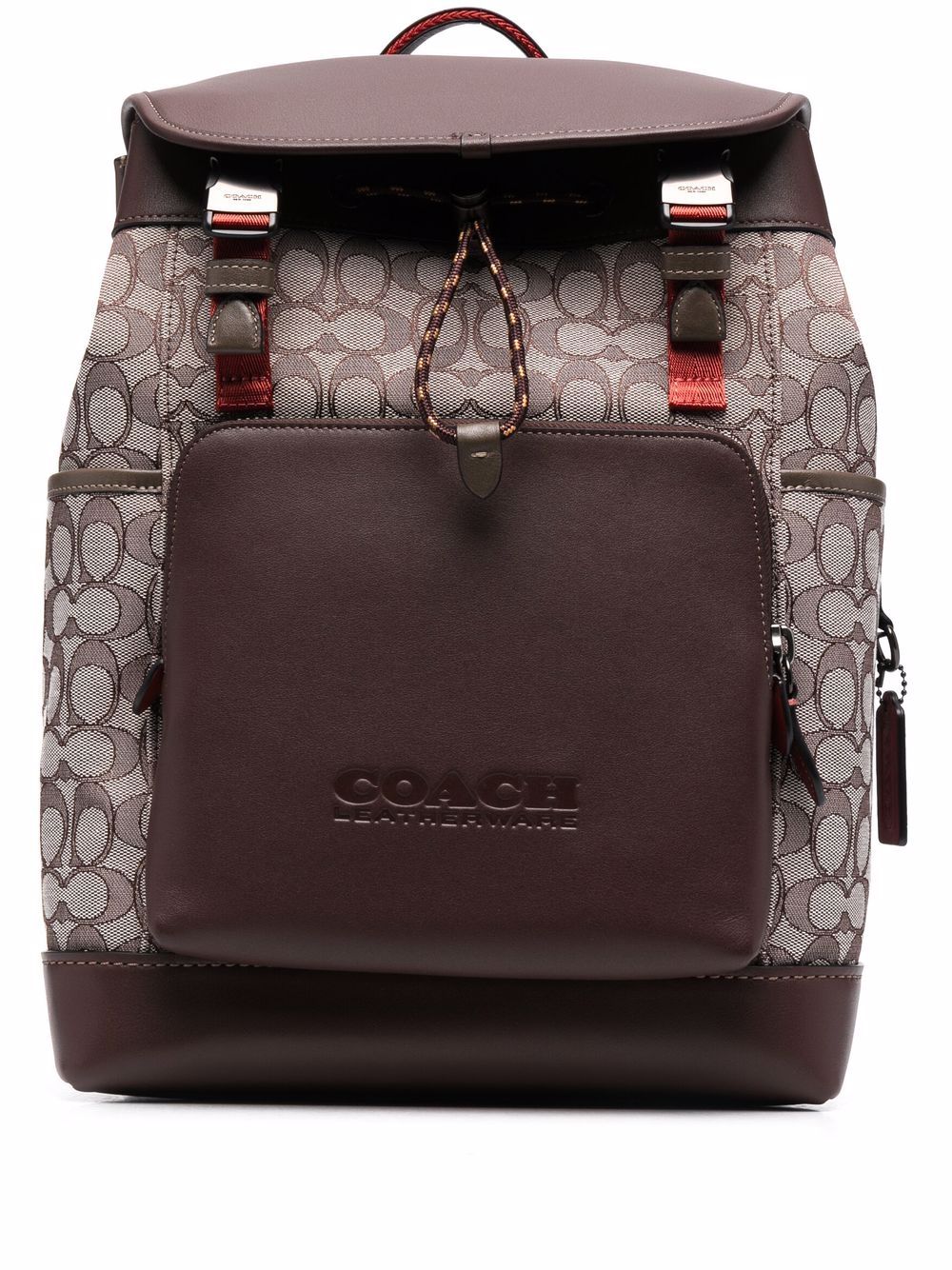 coach backpack 2022 Court In Signature Canvas a perfect blend of style and utility designed for the modern man Coach (89922) Edge Pack Tan