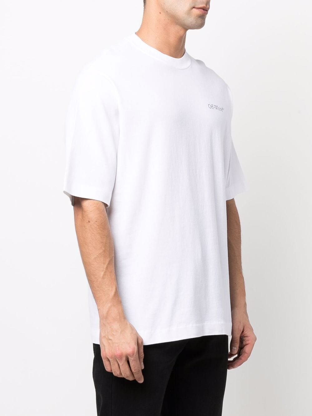 Off-White Caravaggio Painting Short-Sleeve T-Shirt In White