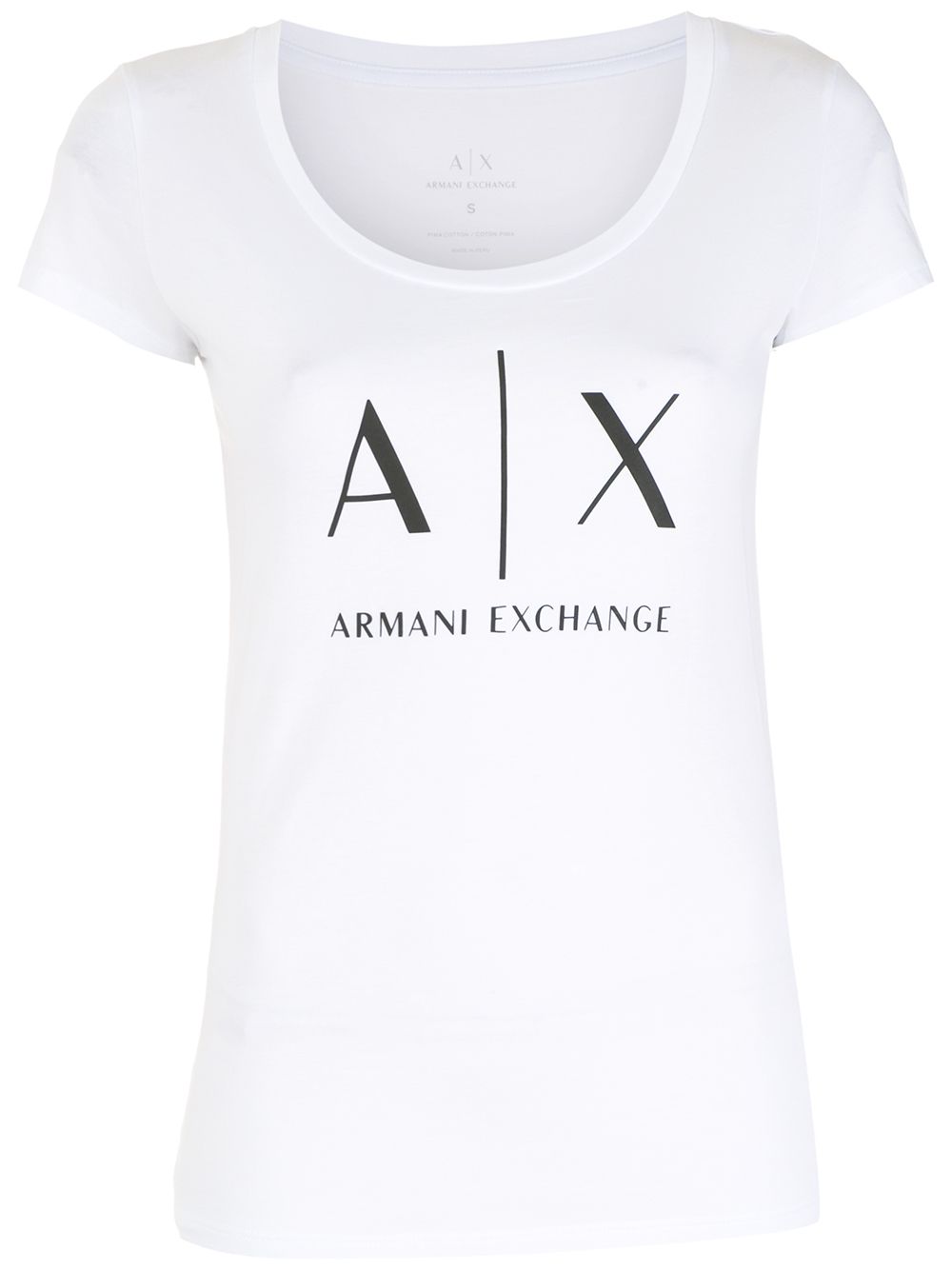 ARMANI EXCHANGE Logo-Print Round-Neck T-Shirt