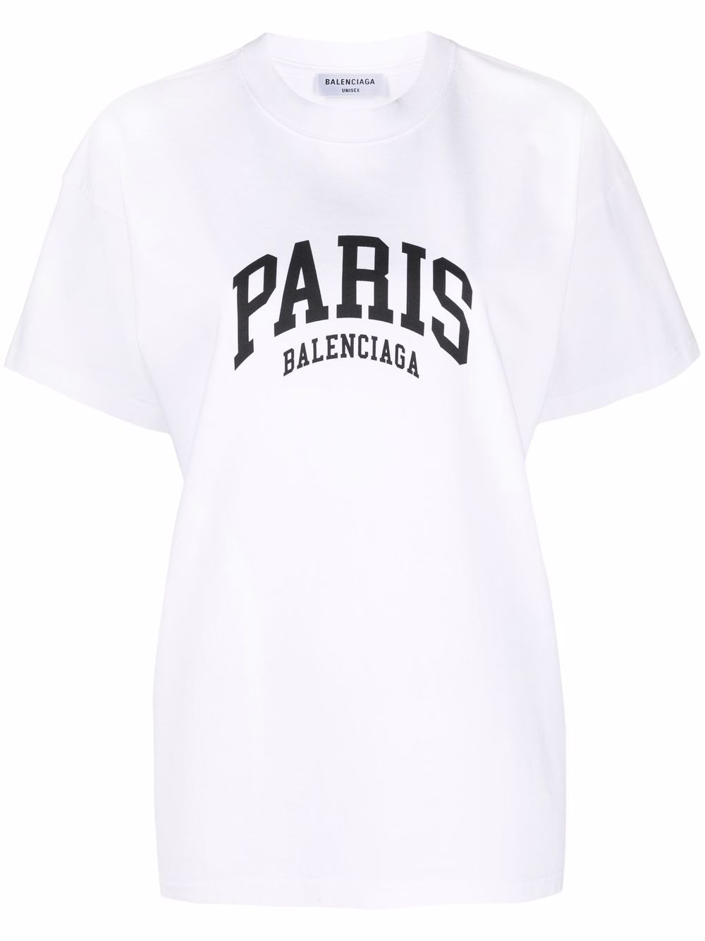 Balenciaga Cities Paris T-Shirt In White - 35% Off | Editorialist