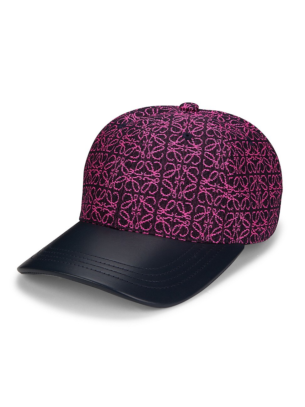 Loewe Anagram Baseball Cap In Neon Pink - 30% Off | Editorialist display picture 2