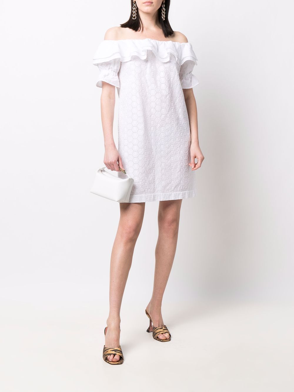 PHILIPP PLEIN Philipp Plein Sangallo Lace Mini Dress