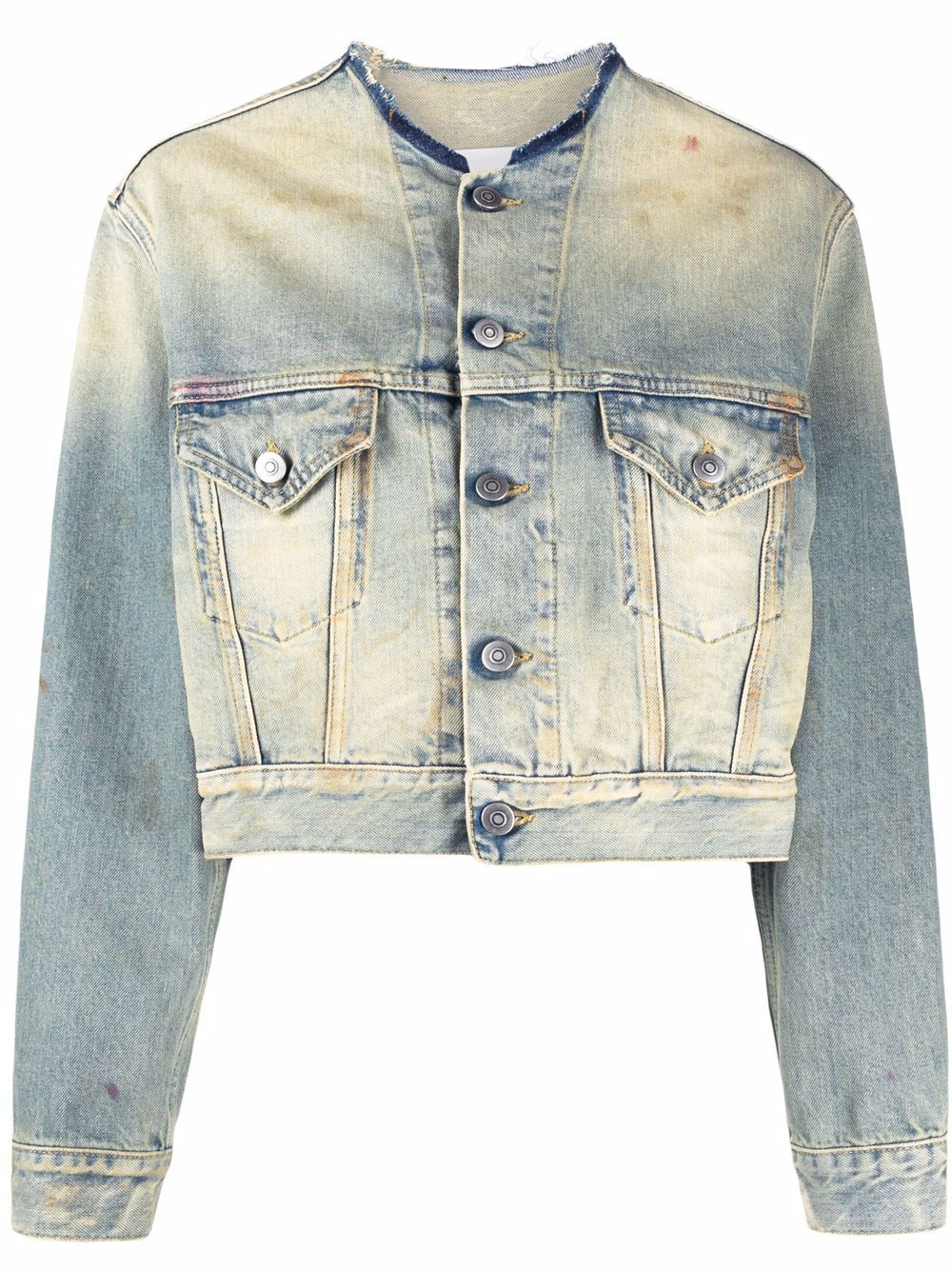 MAISON MARGIELA Distressed Denim Jacket