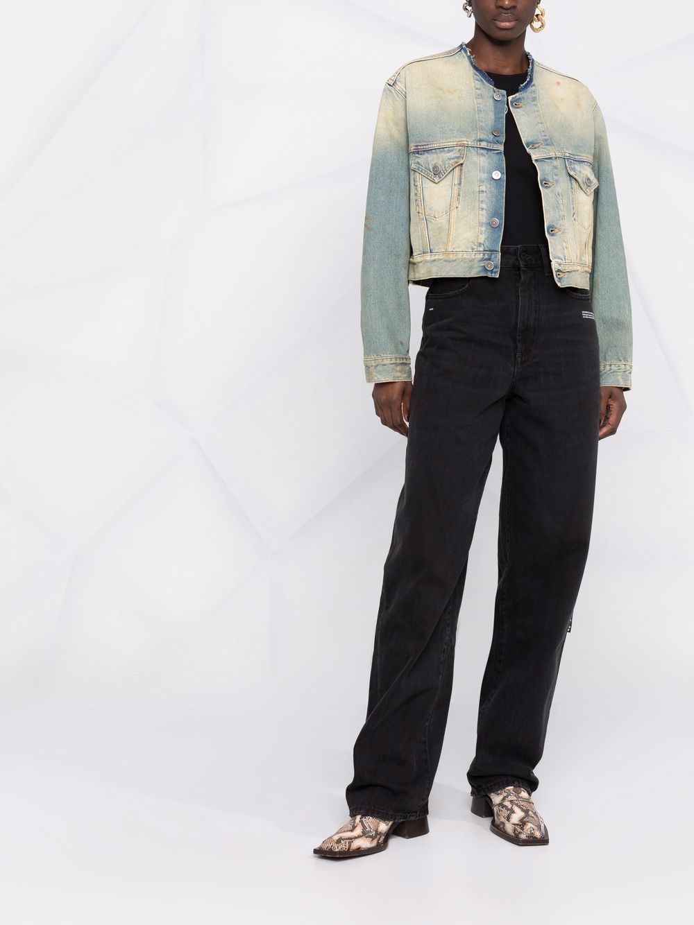 MAISON MARGIELA Distressed Denim Jacket