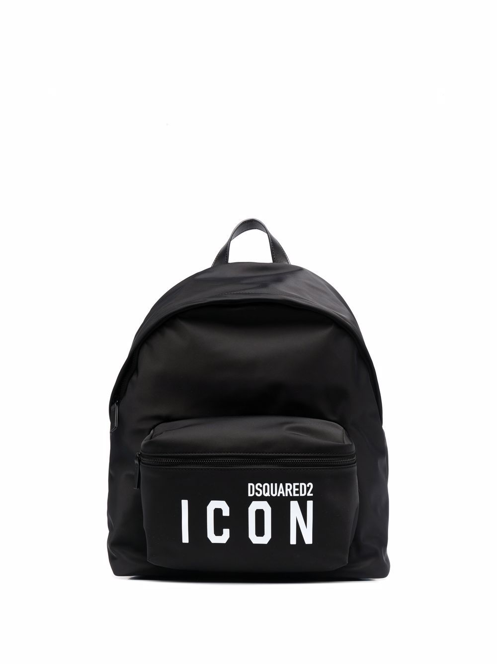 Dsquared2 Icon Logo-Print Backpack - Black | Editorialist display picture 3