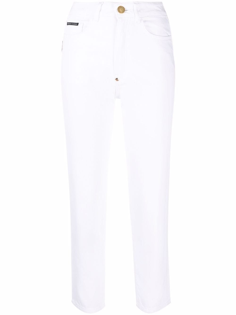 PHILIPP PLEIN Philipp Plein Boyfriend Cropped Jeans