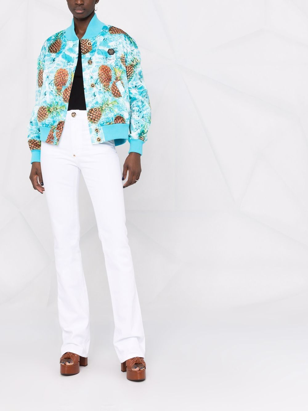 PHILIPP PLEIN Philipp Plein Pineapple Skies Bomber Jacket