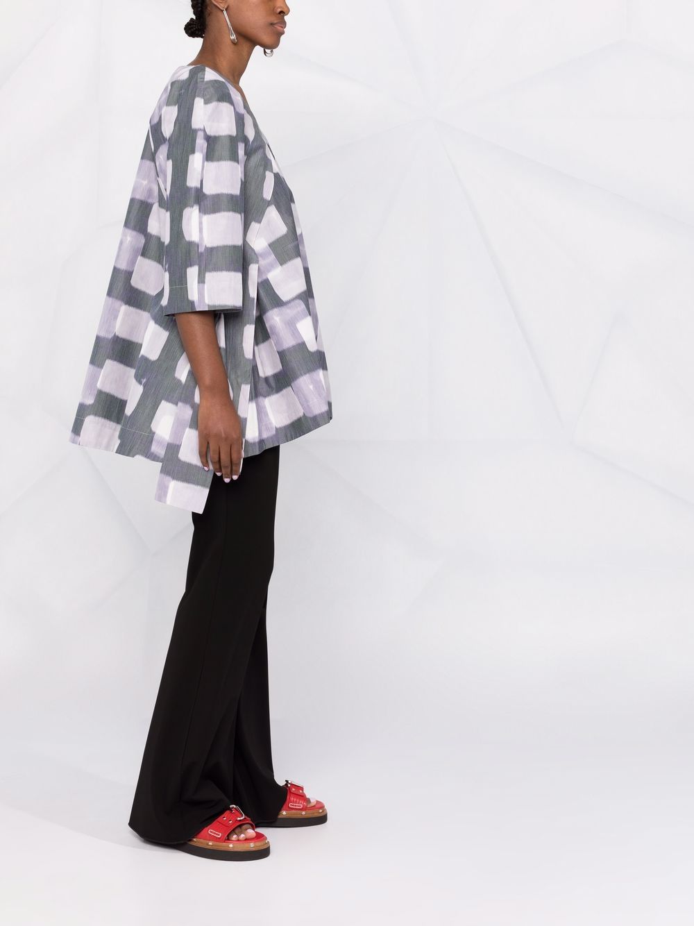 HENRIK VIBSKOV Henrik Vibskov Flux Printed Blouse