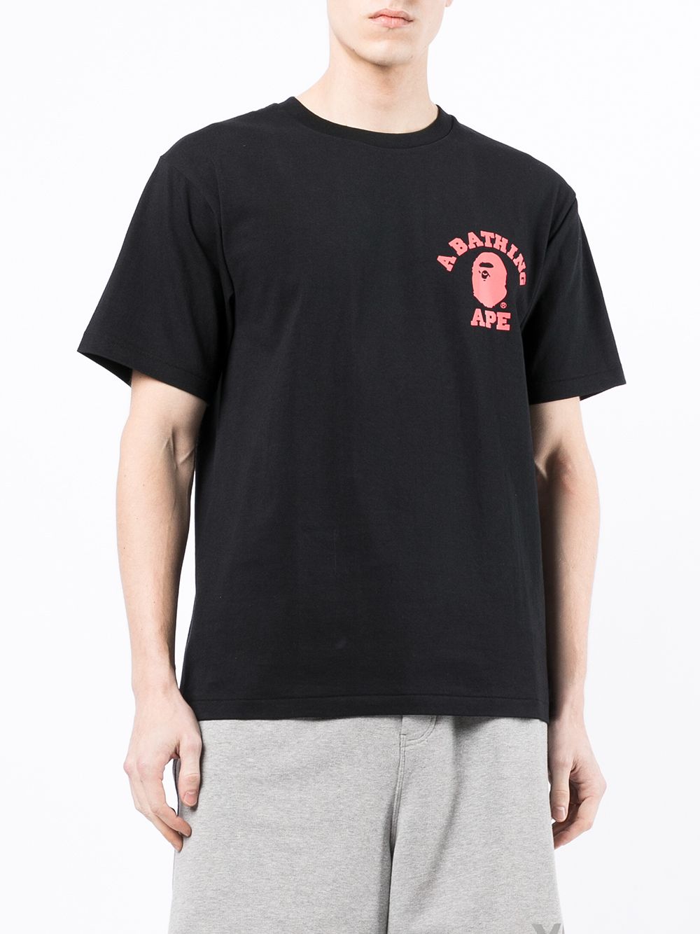 A BATHING APE® Apes Strong Together T-shirt - Black | Editorialist