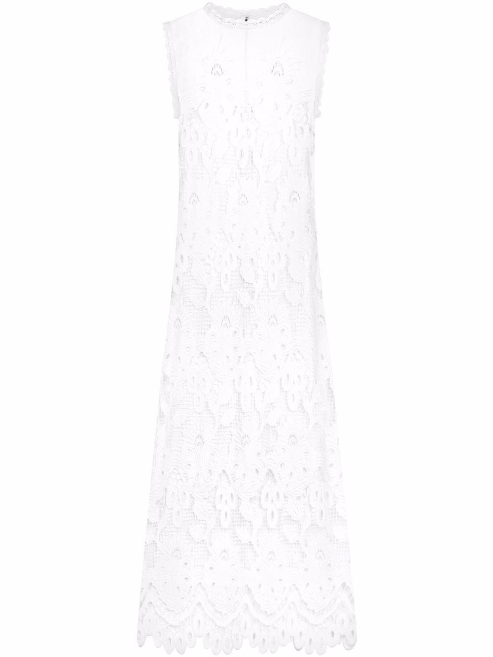 DOLCE & GABBANA Dolce & Gabbana Openwork Maxi Dress