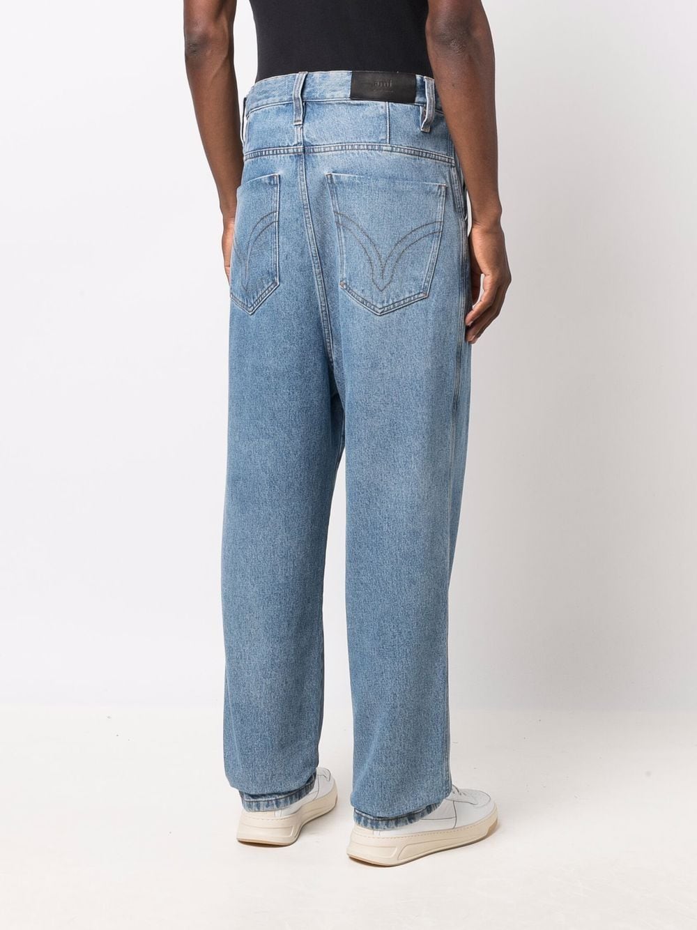 Ami Paris Alex Fit Low-Rise Jeans In Blue - 30% Off | Editorialist