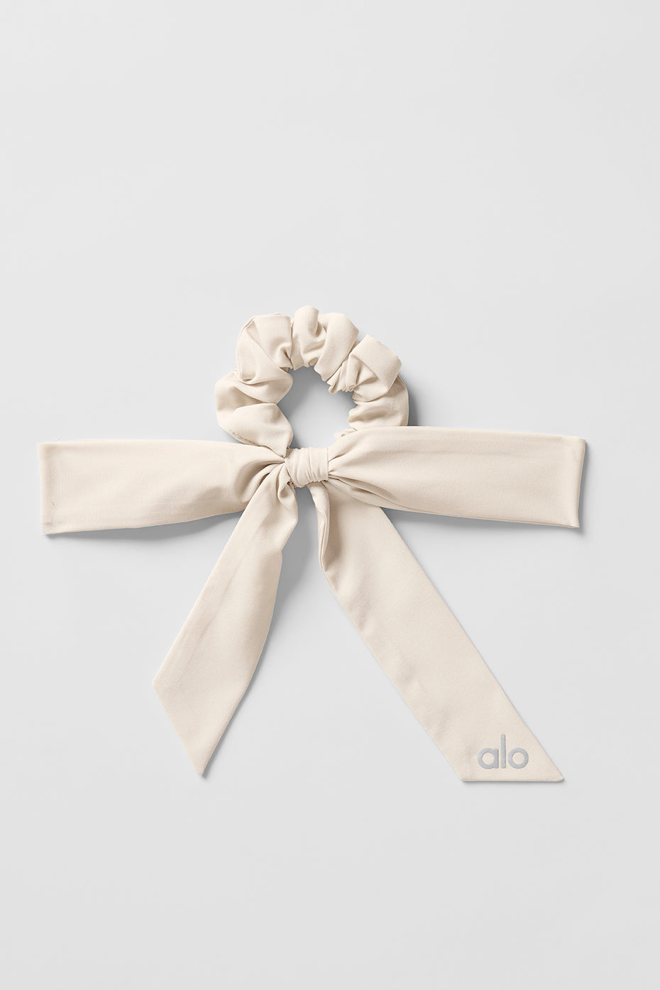 Alo Yoga Love Knots Tie Scrunchie - Pink Fuchsia | Editorialist display picture 1