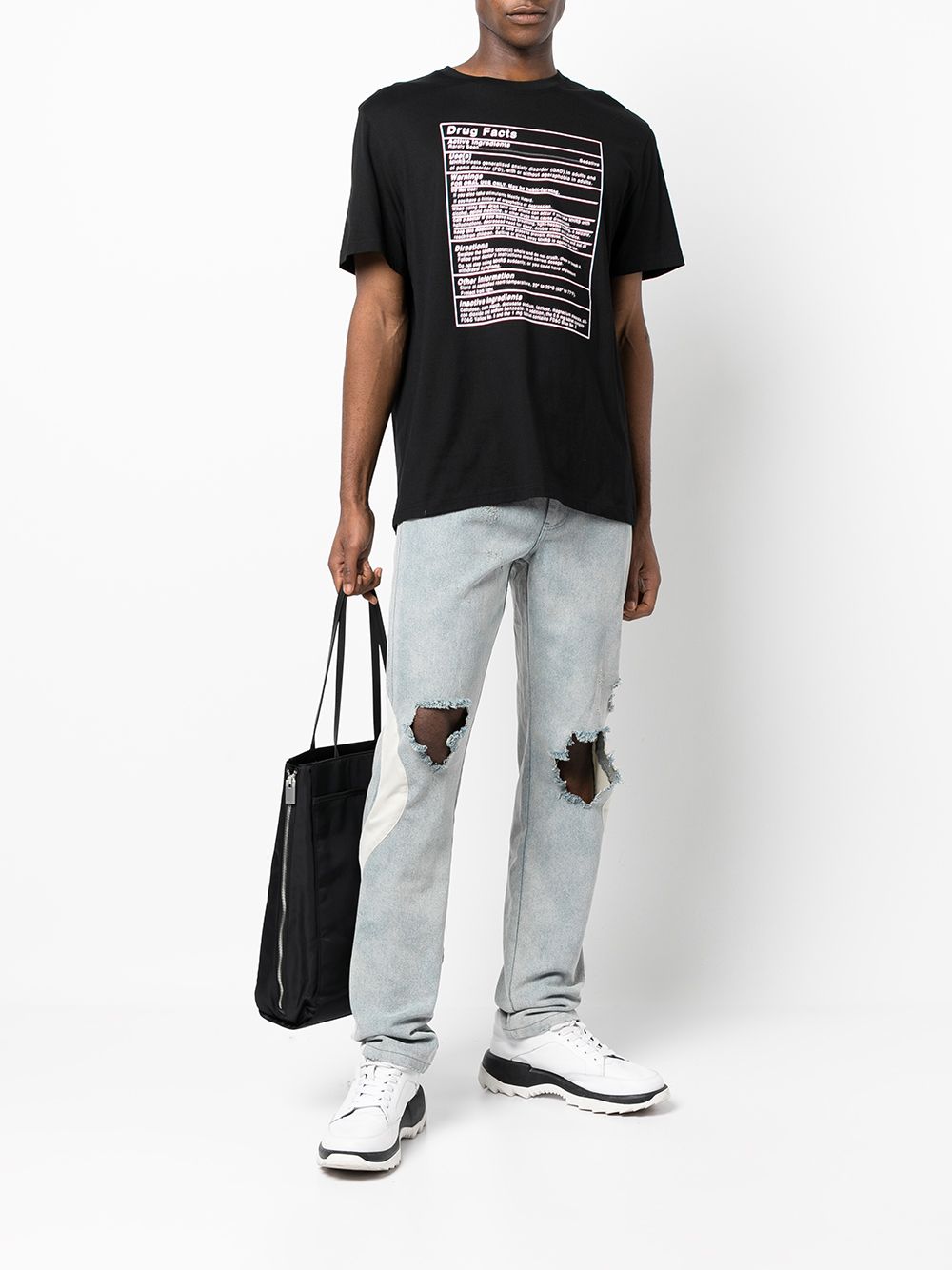 MOSTLY HEARD RARELY SEEN Mostly Heard Rarely Seen Ripped Straight-Leg Jeans