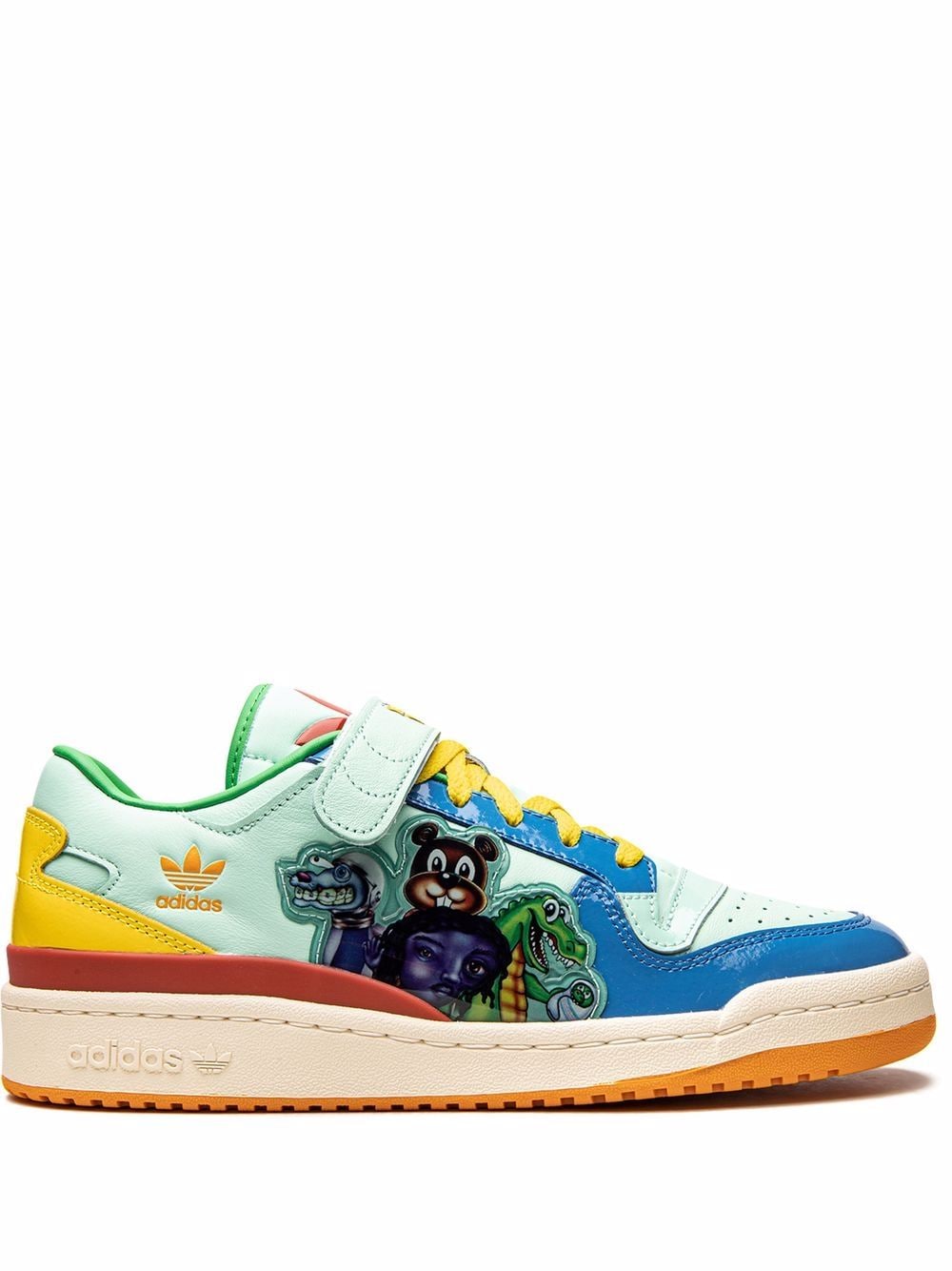 Adidas X Kerwin Frost Forum Low Benchmate Sneakers - Blue | Editorialist