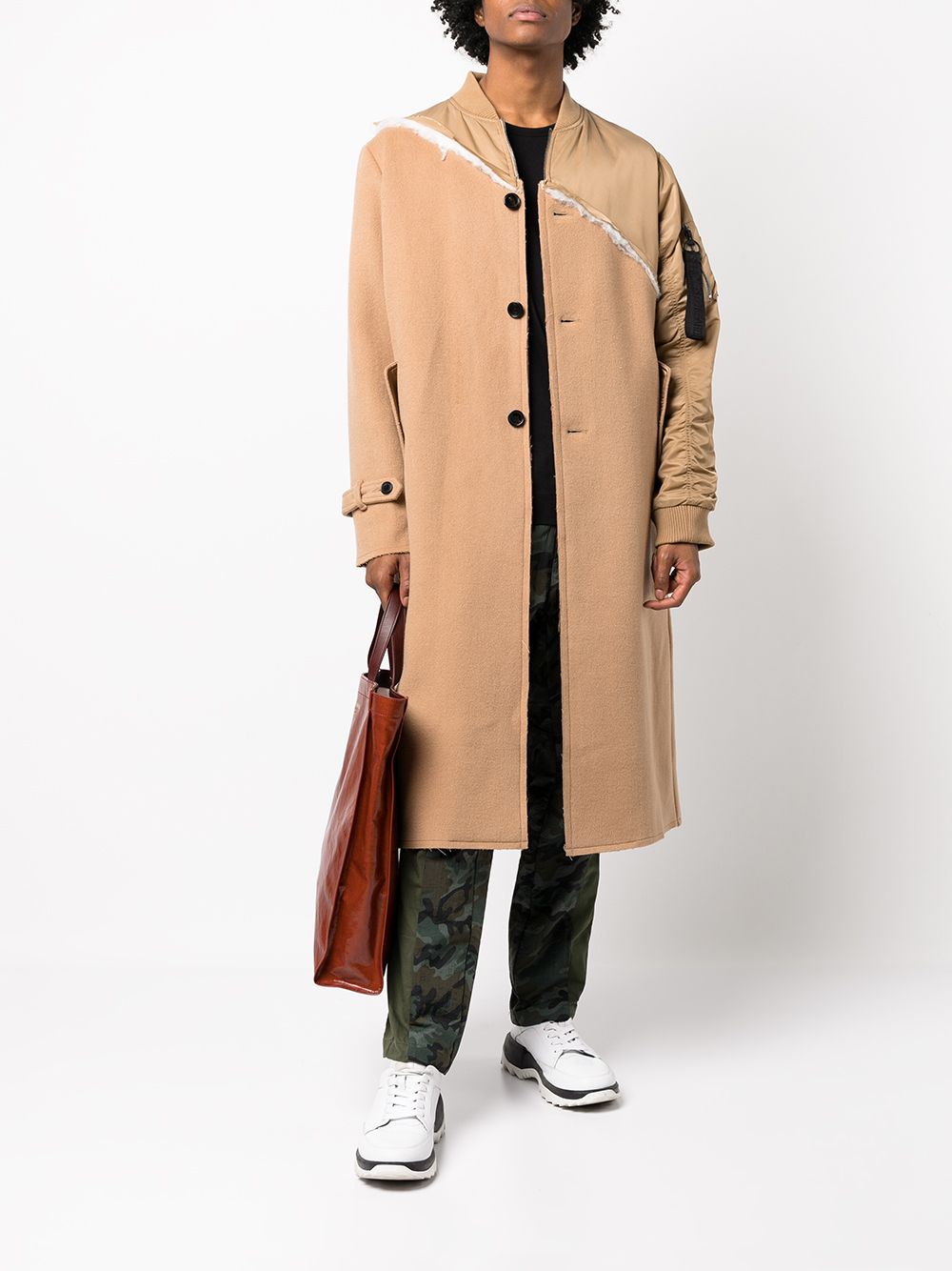 MOSTLY HEARD RARELY SEEN Mostly Heard Rarely Seen Panelled Single-Breasted Coat