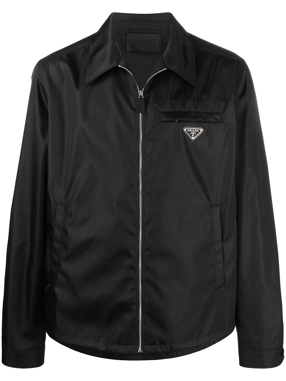 PRADA ブラック ジャンパー Prada Re-Nylon Hooded Anorak Jacket – Justin Reed