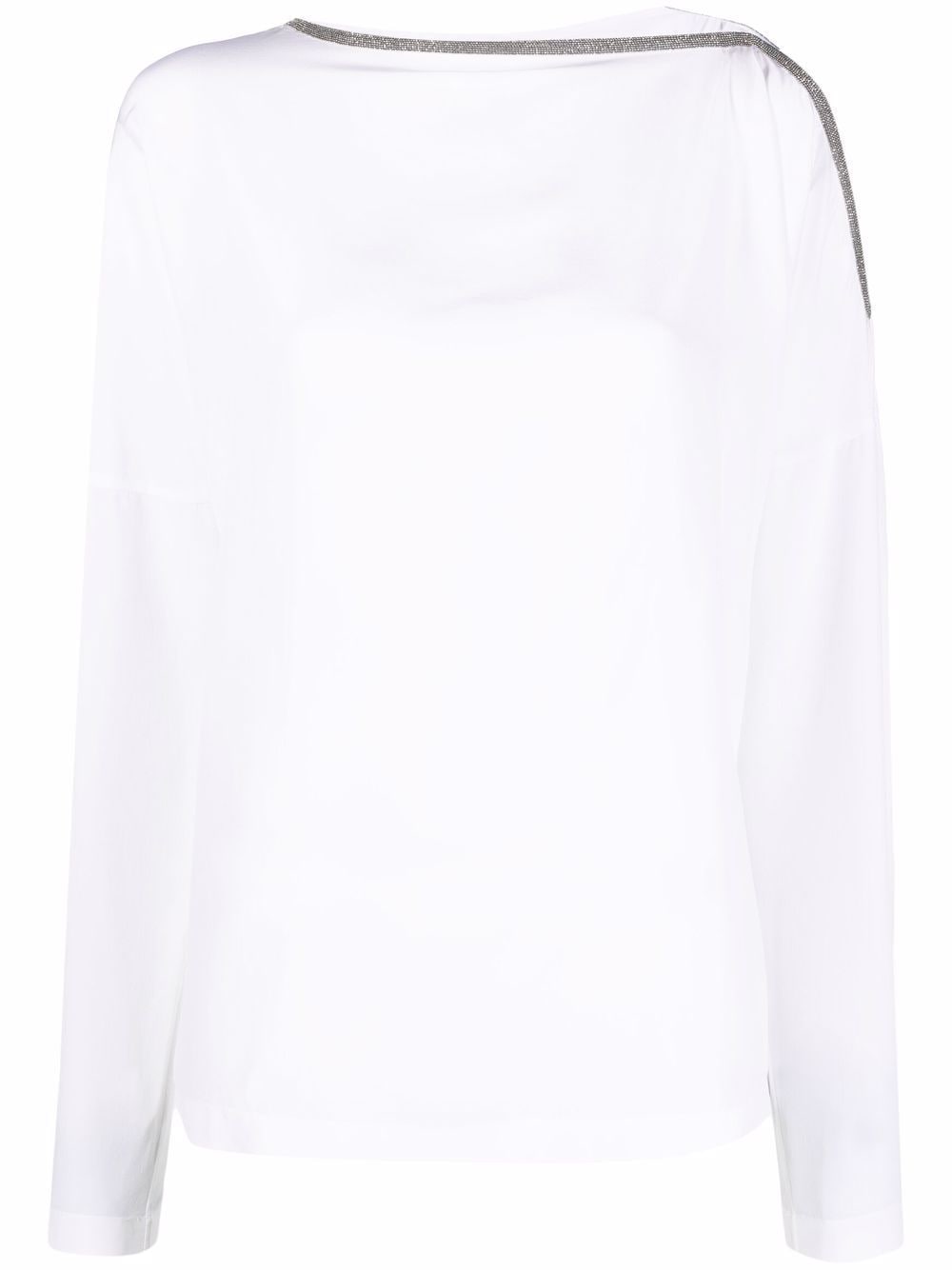 BRUNELLO CUCINELLI Brunello Cucinelli Cold-Shoulder Blouse