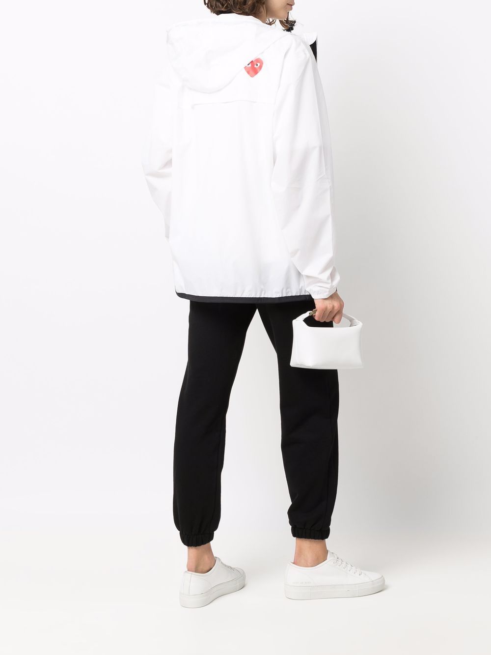 PLAY COMME DES GARCON Comme Des Garçons Play x K-Way Zipped Hooded Jacket