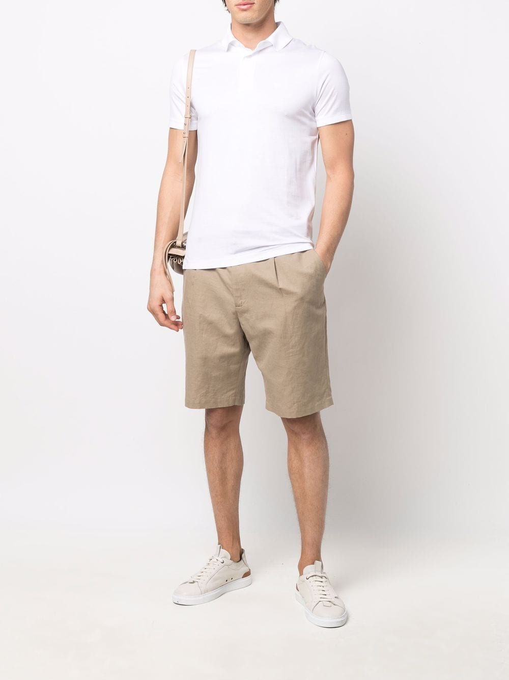 EMPORIO ARMANI eagle-motif polo shirt