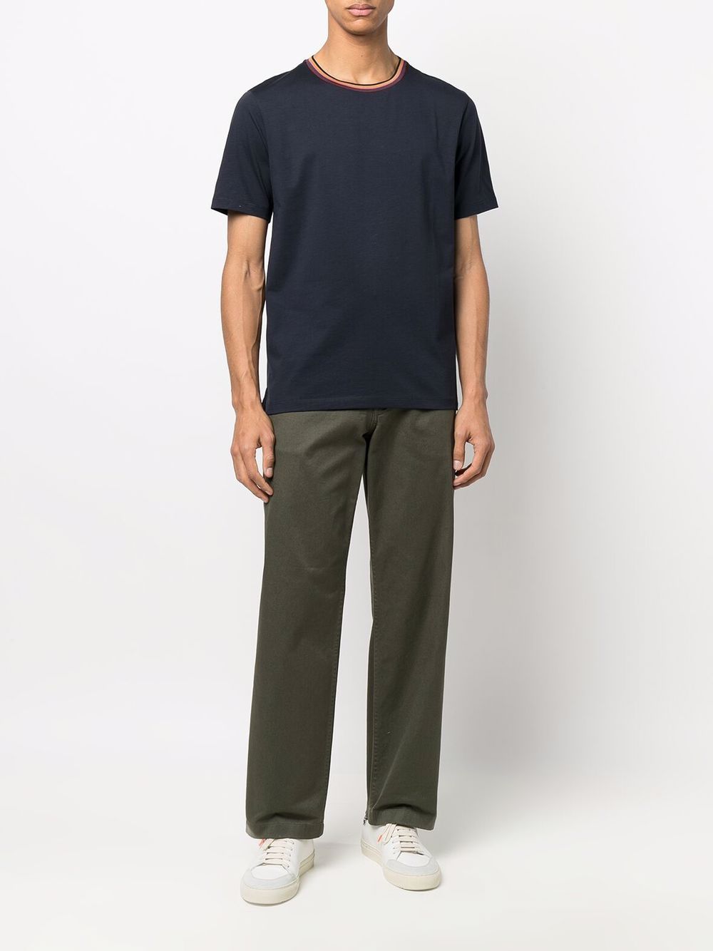 PAUL SMITH artist stripe t-shirt