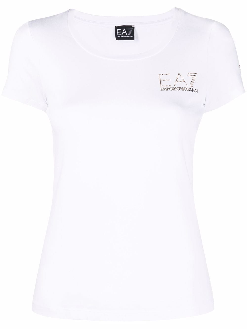 EA7 Logo-Print Short-Sleeved T-Shirt