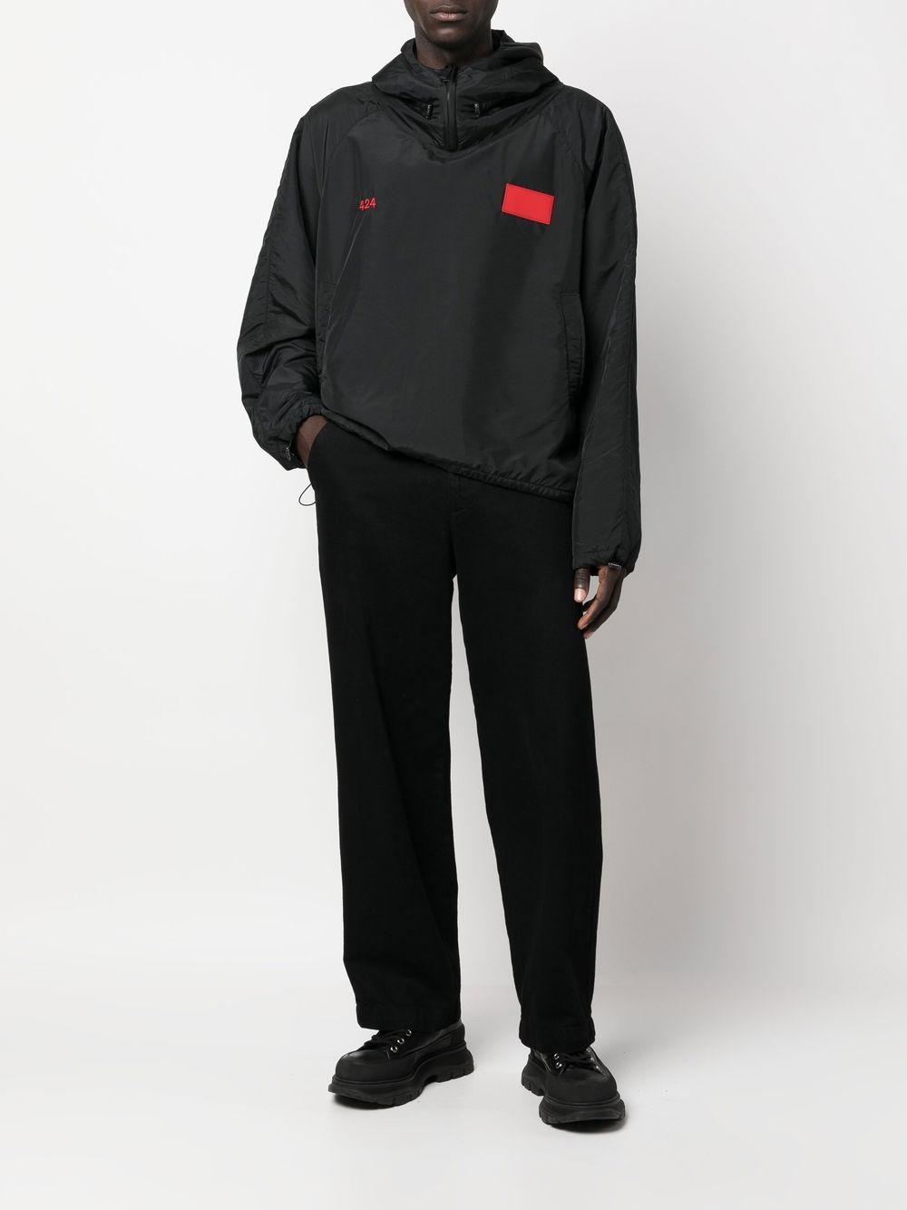 424 424 Logo-Patch Jacket