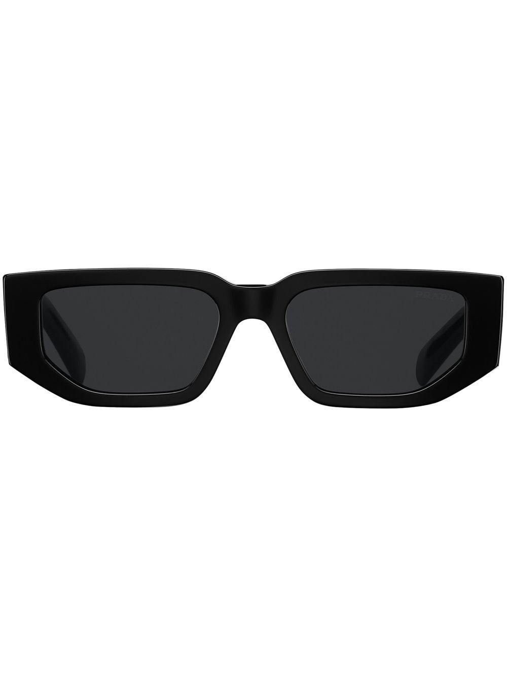 Prada Black Symbole Rectangular Sunglasses, 51mm Prada 51MM Rectangular Sunglasses | Saks Fifth Avenue main image 2