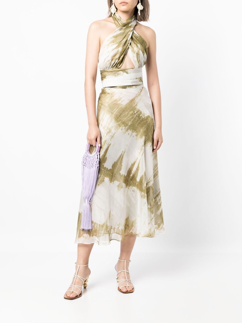 BAMBAH Bambah Tie-Dye Halterneck Top