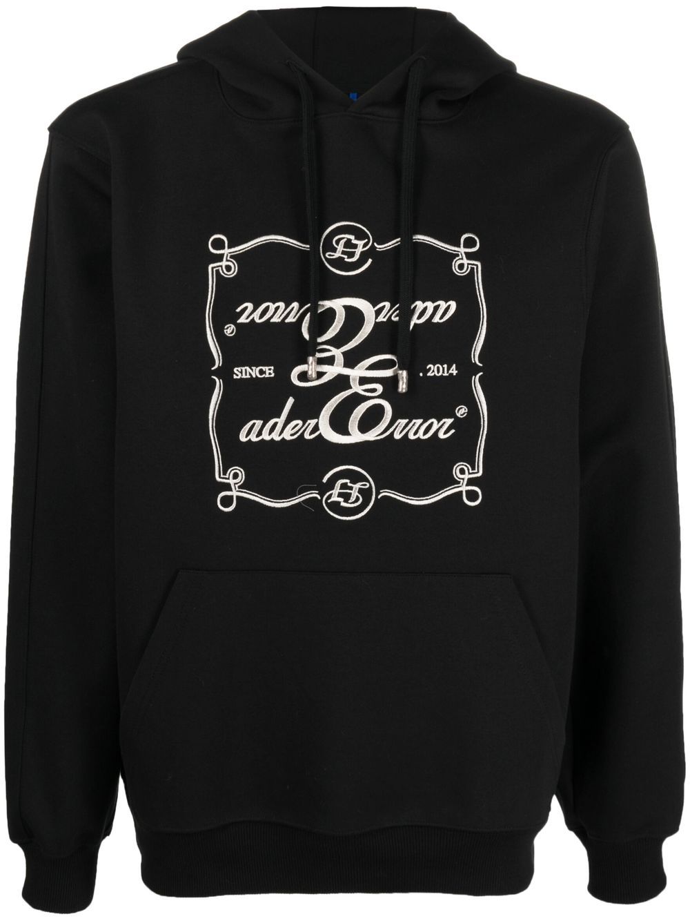 Ader Error Decal Logo Hoodie - Black | Editorialist