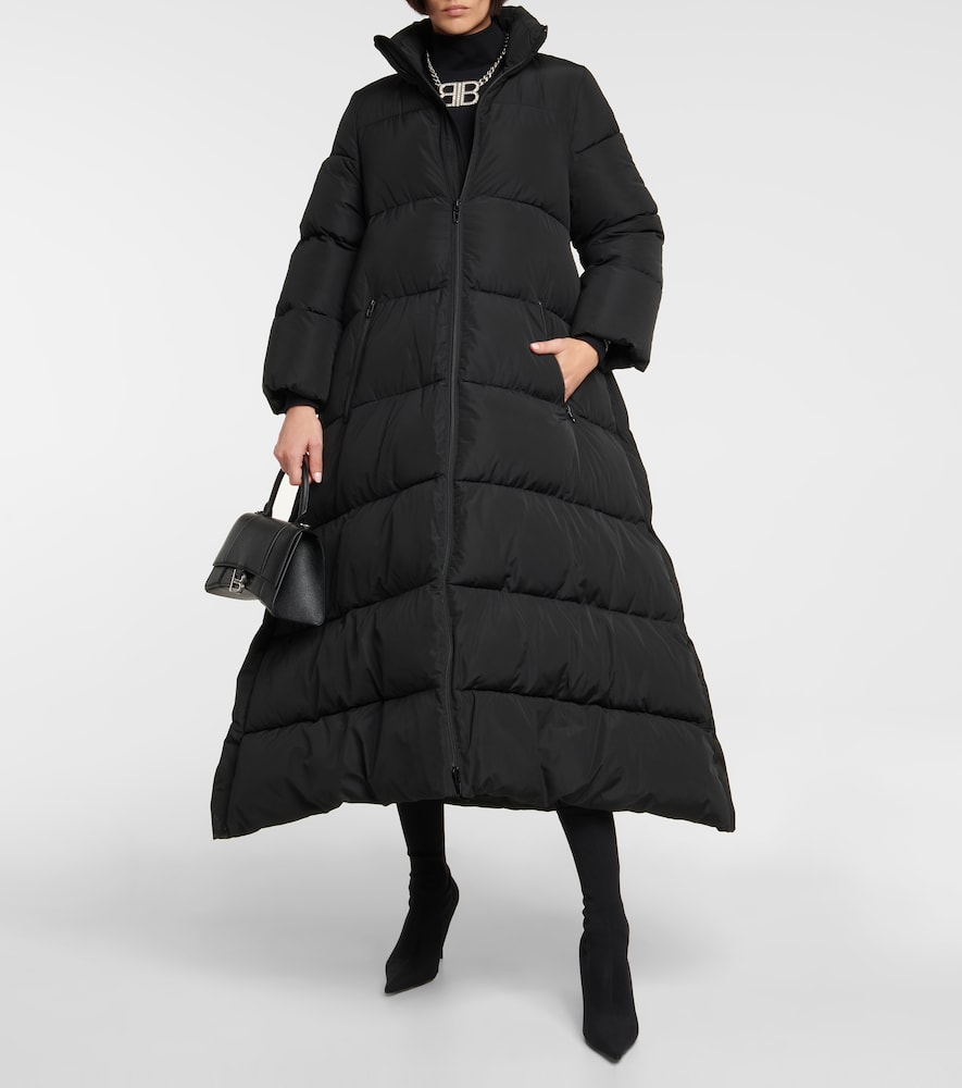 ●送料込●BALENCIAGA●Maxi Bow A-line Puffer ダウンコート Balenciaga Maxi Bow Puffer Jacket - Black | Editorialist