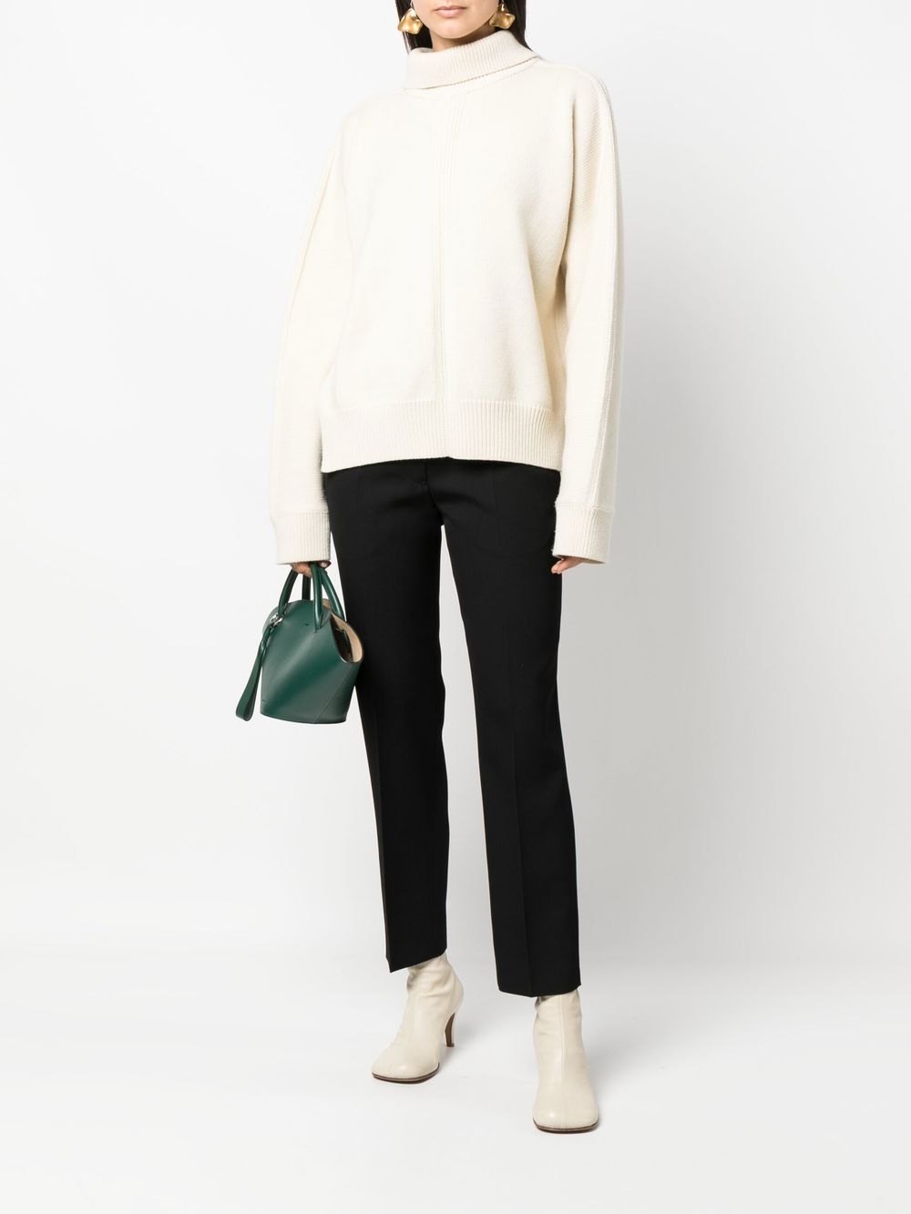 JIL SANDER Jil Sander Straight-Leg Wool Trousers