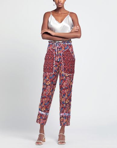 MARANT ETOILE Marant Etoile Multicolor Floral Print Crepe Pants