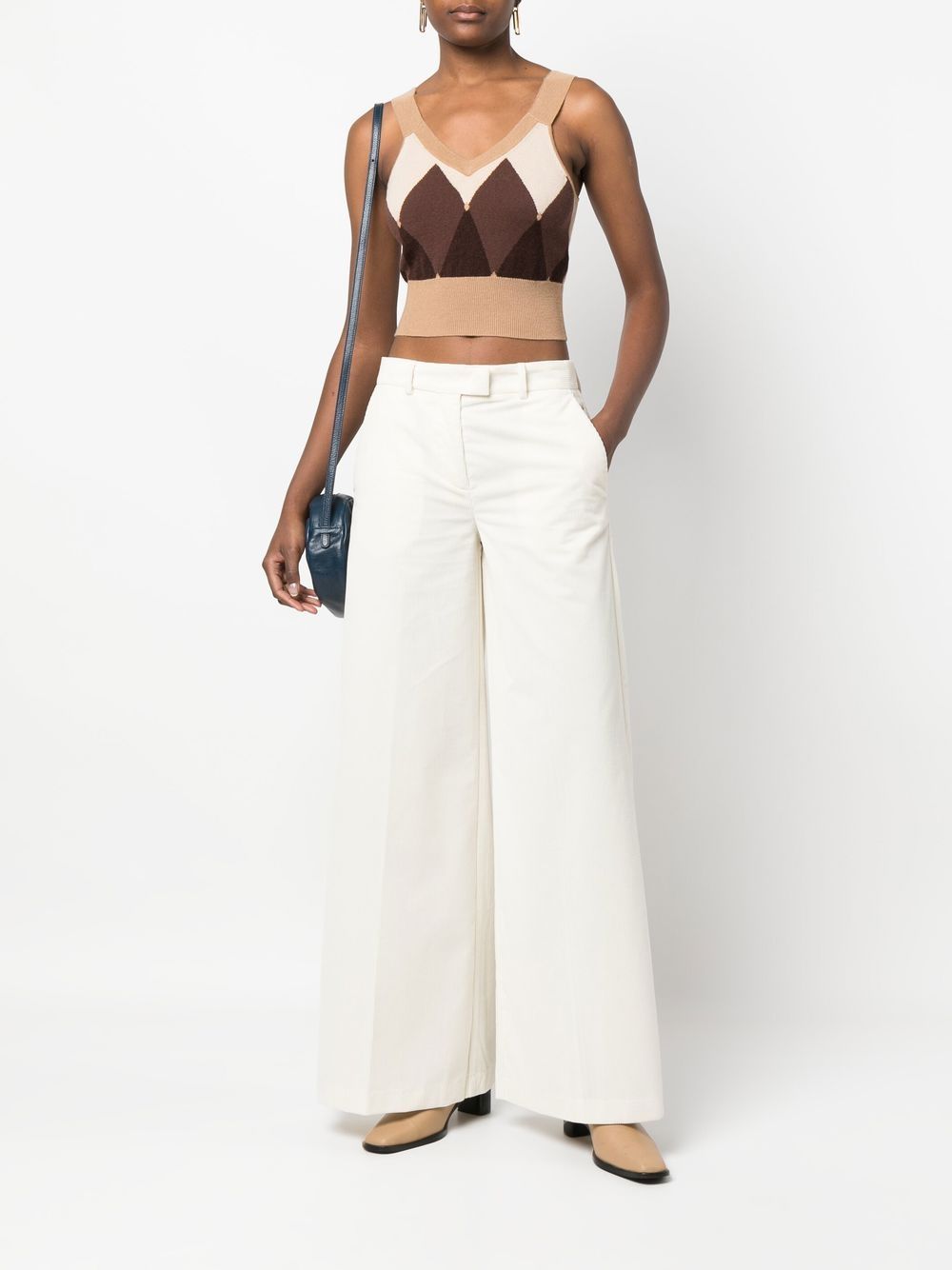 BALLANTYNE Cotton Wide-Leg Trousers