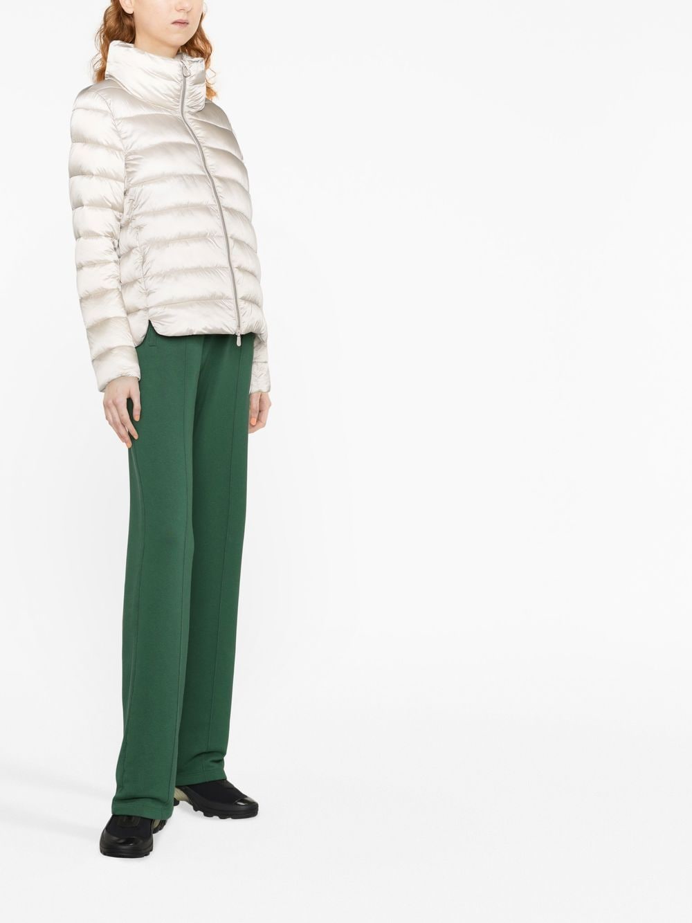 SAVE THE DUCK Elsie Zip-Front Padded Jacket